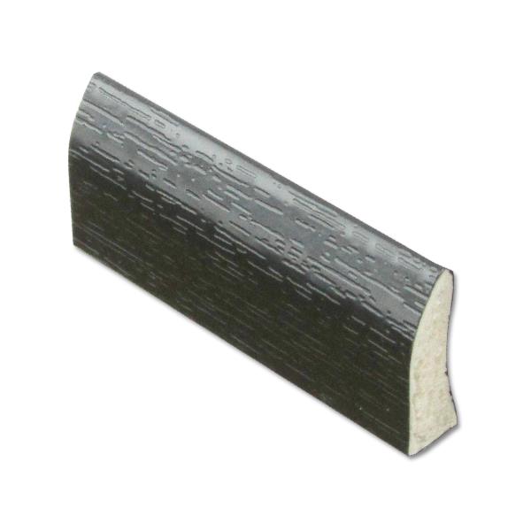 uPVC Black Edge Fillet Trim | DirectPlastics.com