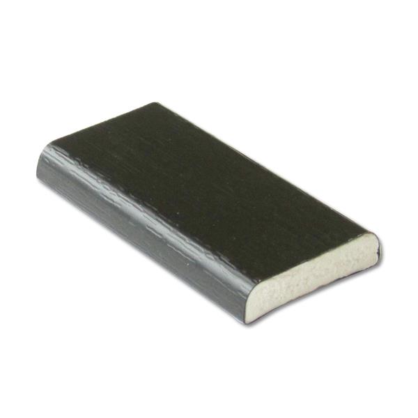 uPVC Black D-Section Trim | DirectPlastics.com