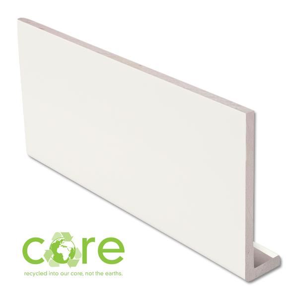 White Eco Core Reveal Liner 225mm | DirectPlastics.com