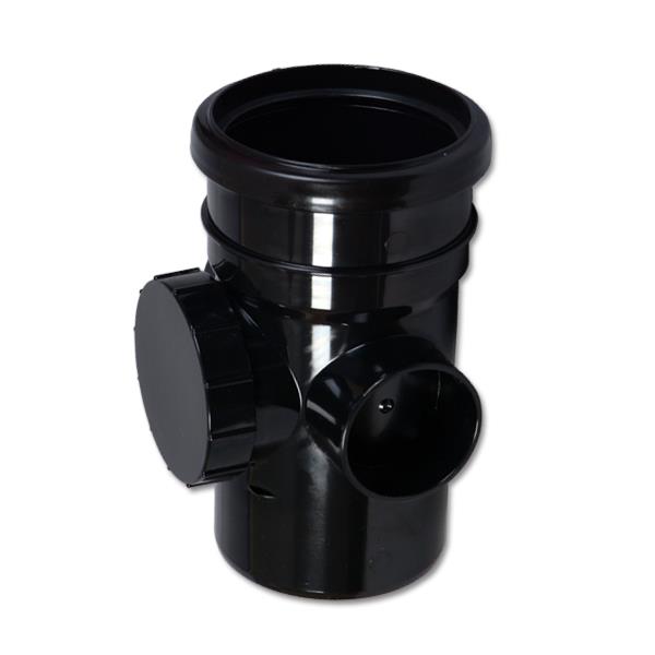 uPVC Black Socket/Spigot Access Pipe | DirectPlastics.com