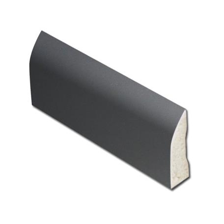 uPVC Dark Grey Edge Fillet Trim | DirectPlastics.com