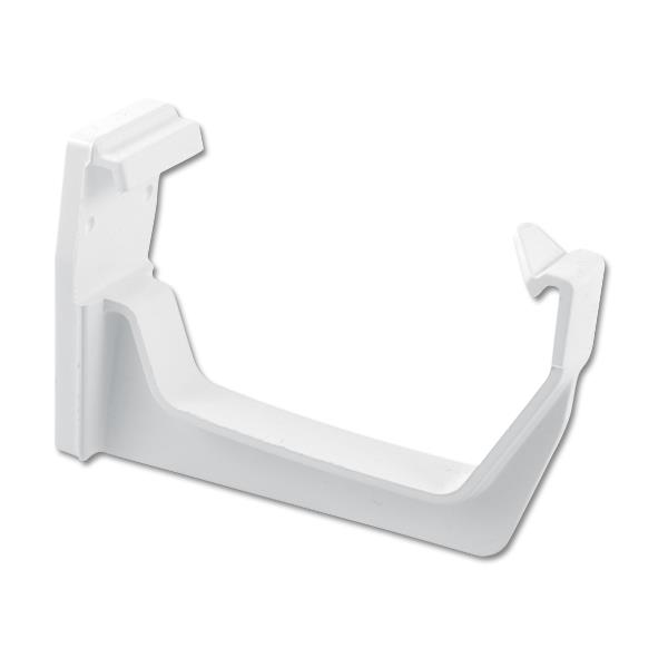 uPVC White Square Gutter Fascia Bracket | DirectPlastics.com