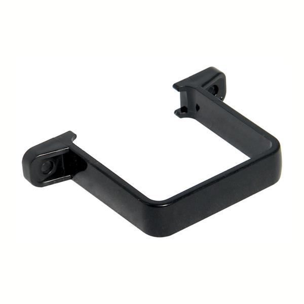 uPVC Black Square Downpipe Clip | DirectPlastics.com