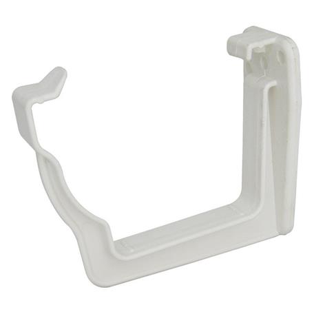 uPVC White Ogee Gutter Fascia Bracket | DirectPlastics.com