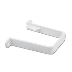 uPVC White Square Downpipe Clip | DirectPlastics.com