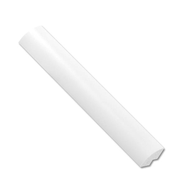 White Quadrants Trims 12mm | DirectPlastics.com