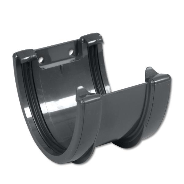 Grey High Capacity Gutter Union Bracket | DirectPlastics.com